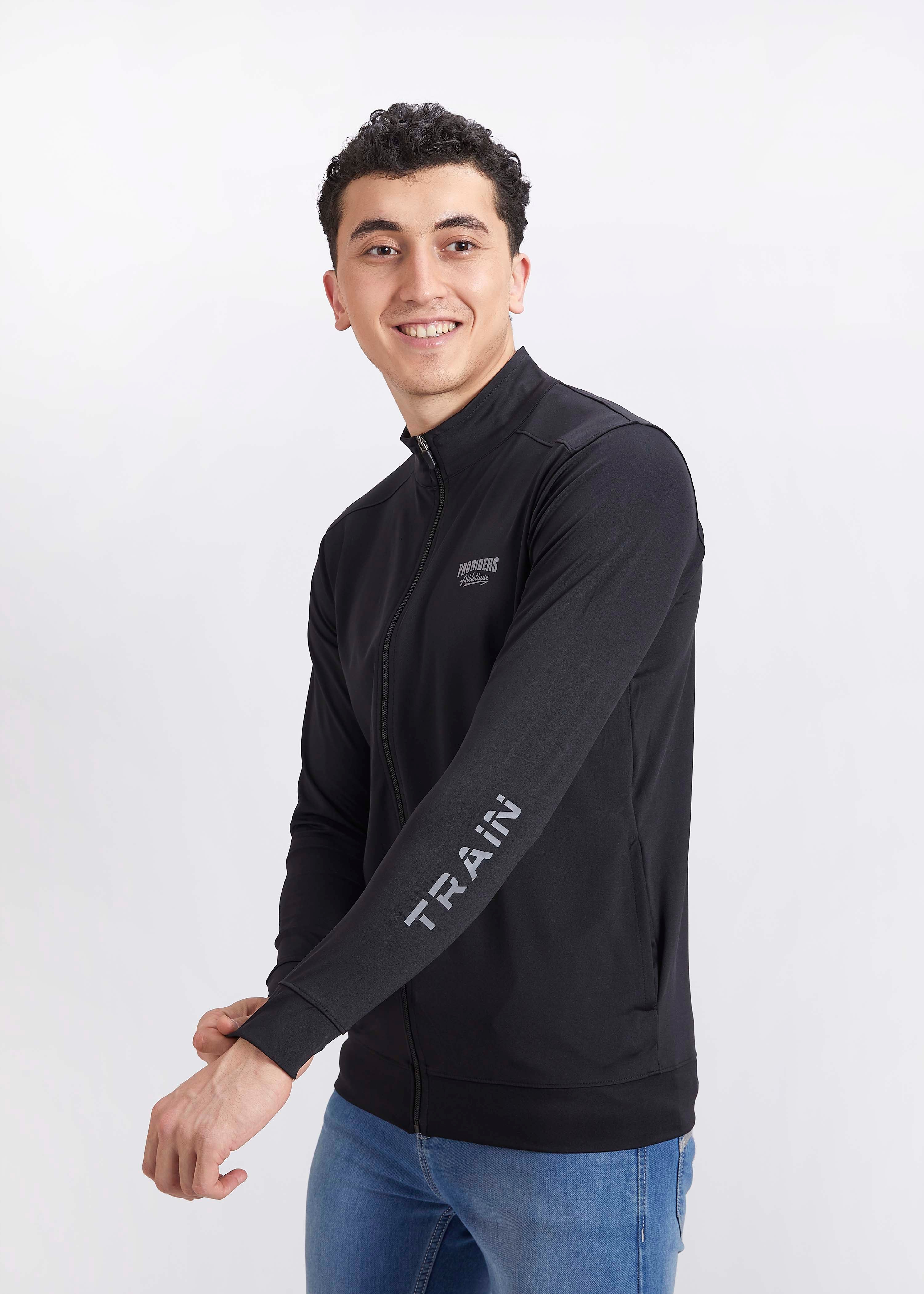 Micro Dri-Fit Solid Gym/Biker Jacket – PRORIDERS